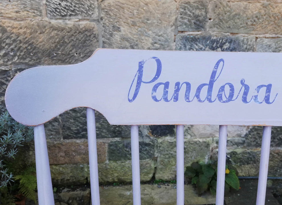 Vintage personalised rocking chair with your child's name or initials ...